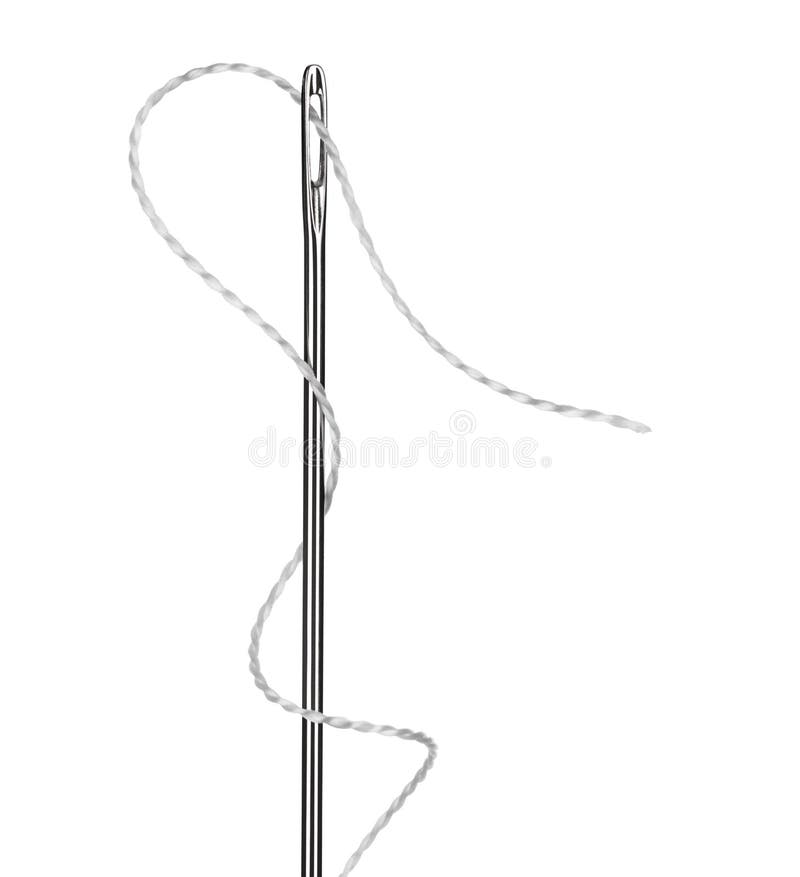 243 Threading Needle Closeup White Background Stock Photos - Free ...