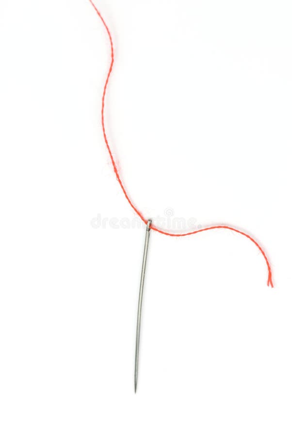 Seam and Needle stock photo. Image of isolated, work - 18378980