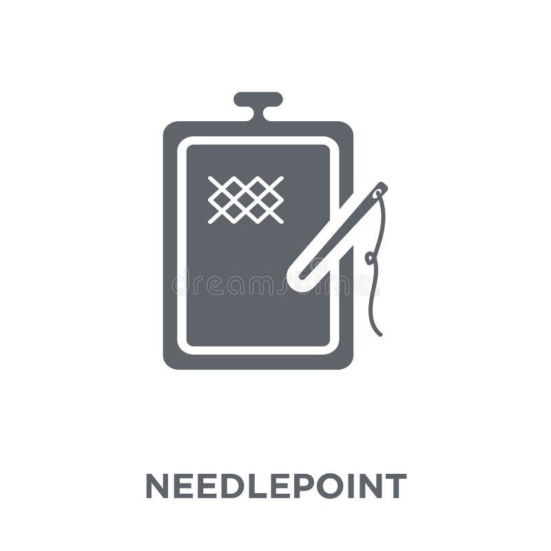 Needlepoint Icon from Sew Collection. Stock Vector - Illustration of ...