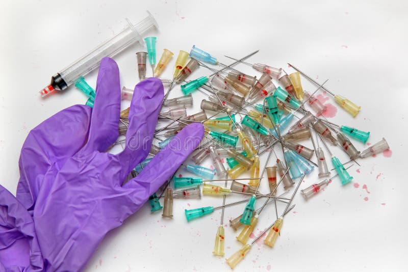 Needles stock photo. Image of empty, surgical, pile, medicine - 29211526