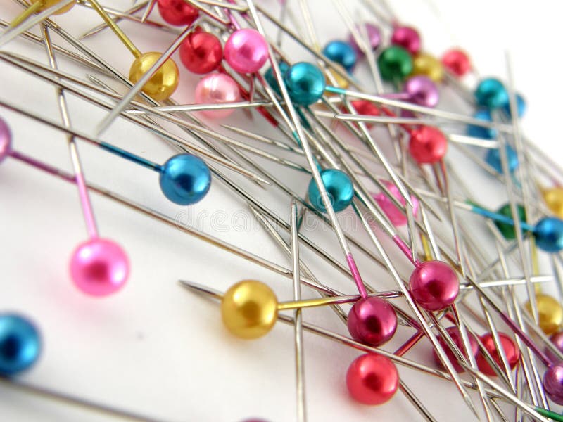 Needles_3 stock image. Image of stack, crop, fashion, straight - 6407129