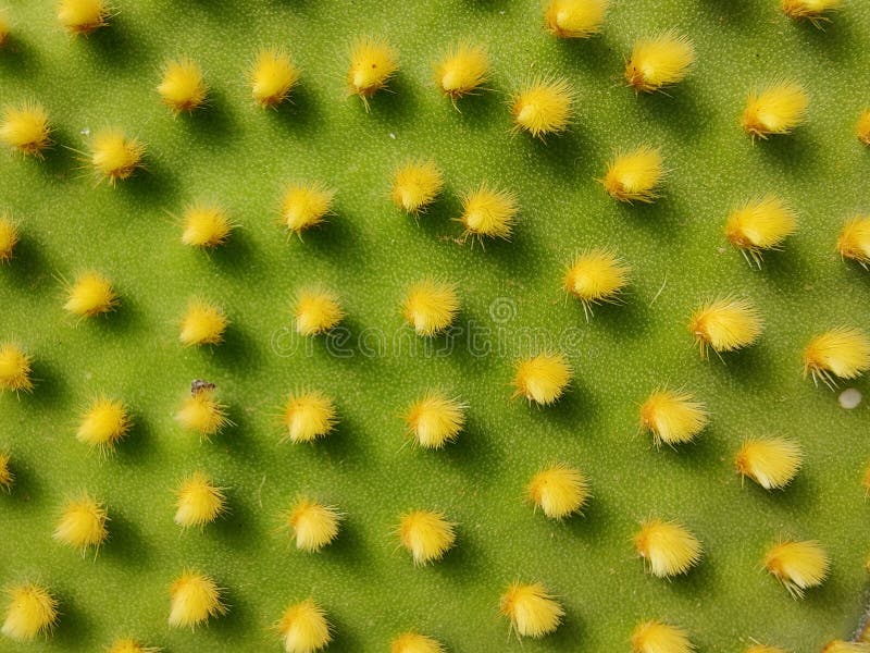 Cactus Leaf Under the Microscope Stock Image - Image of epidermis ...