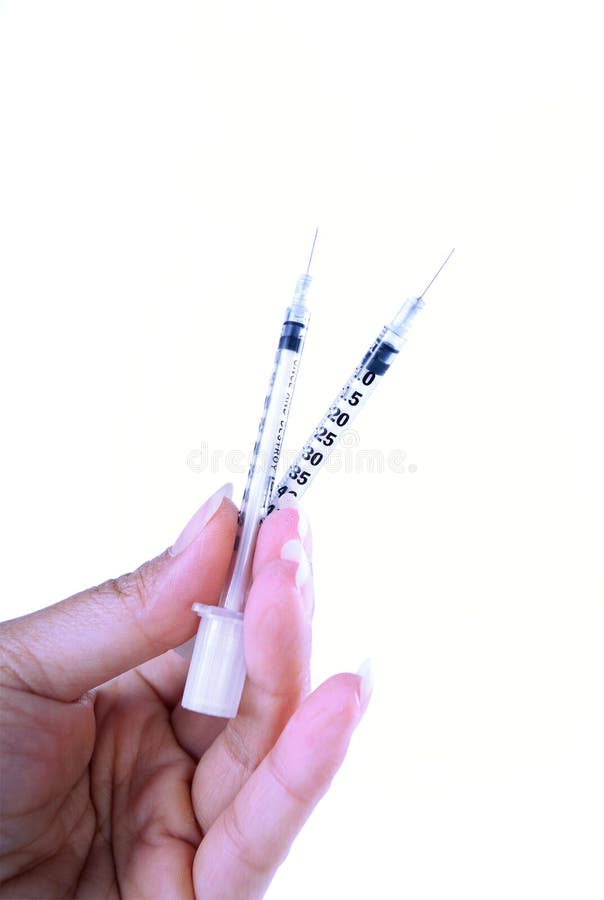 Needles Held In Hand Picture. Image: 6007315