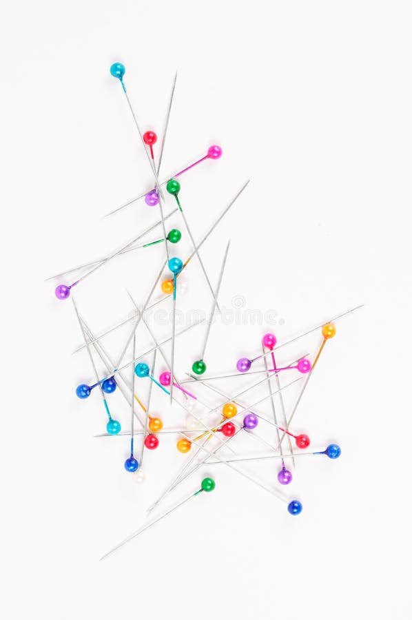 Needles scattered stock photo. Image of scattered, list - 22942924