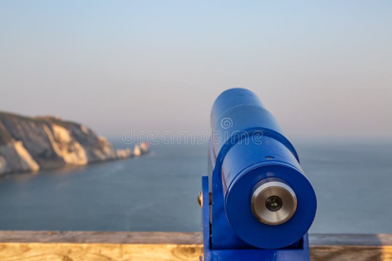 The Needles Viewpoint stock image. Image of destinations - 145565463