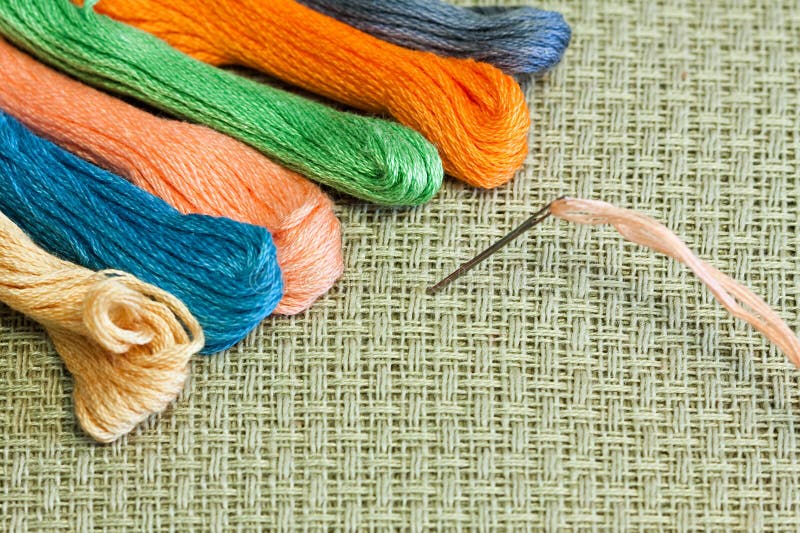Needlework. stock image. Image of colorful, decoration - 16513381