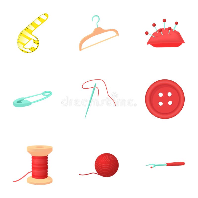 Seam Ripper Icon, Cartoon Style Stock Illustration - Illustration of ...