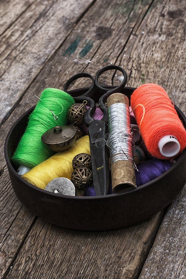 Needlework stock photo. Image of sewing, filament, cotton - 39292302