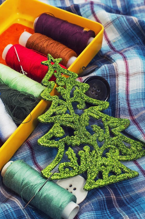 Needlework stock image. Image of master, clothing, hand - 36010857