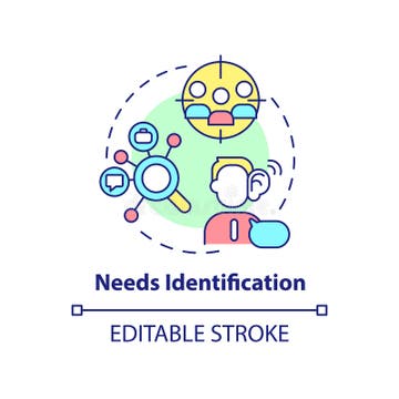 Needs Identification Stock Illustrations – 391 Needs Identification ...