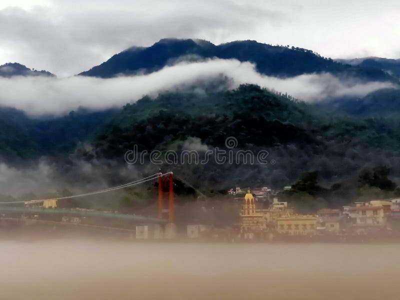 Neelkanth Mahadev Best View in the. Rishikesh Stock Image - Image of ...