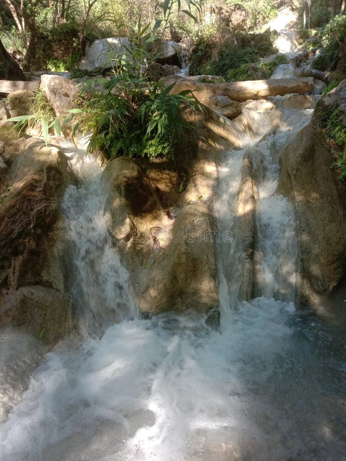 Neer Waterfall is a Very Beautiful Place in India Stock Photo - Image ...