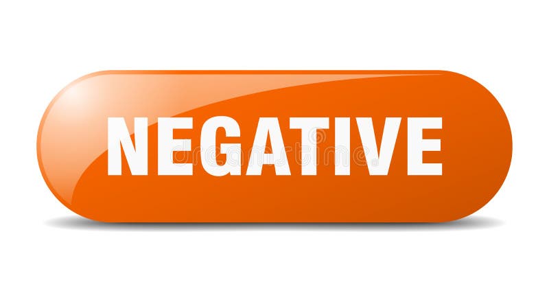 Negative Button. Negative Sign. Key. Push Button Stock Vector ...