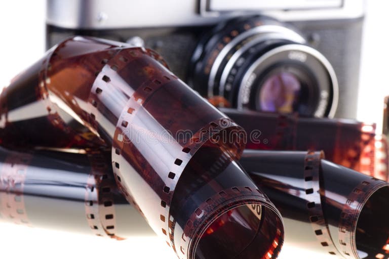 Negative and camera stock image. Image of show, lens - 23905293