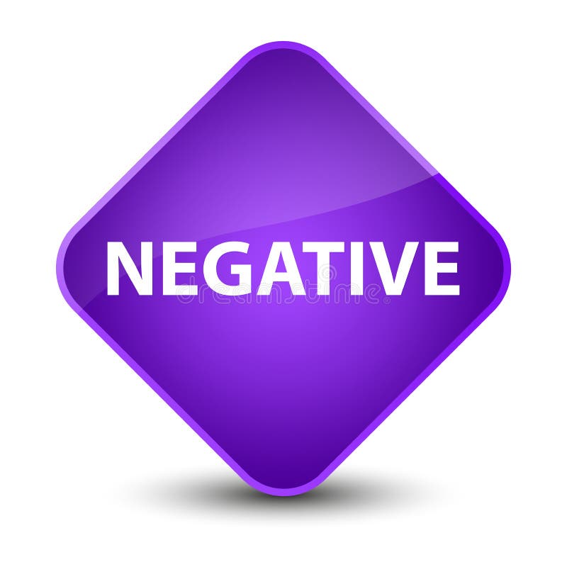Negative Elegant Purple Diamond Button Stock Illustration ...