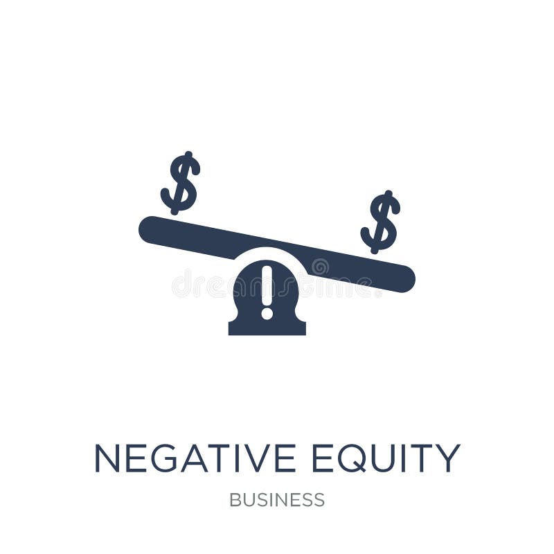 Negative equity stock illustration. Illustration of management - 4680541