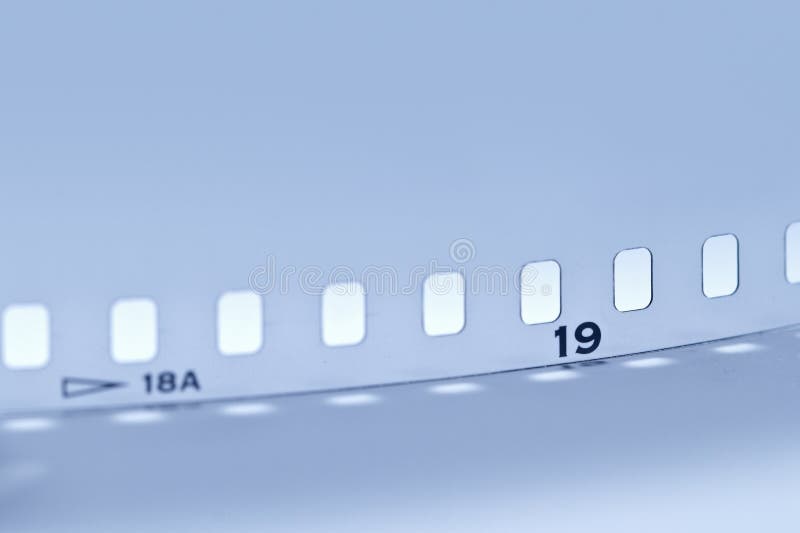 Negative film stock image. Image of vintage, blue, white - 15978439