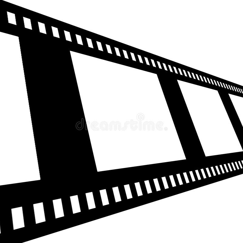 Negative film strip stock illustration. Illustration of frame - 2856597