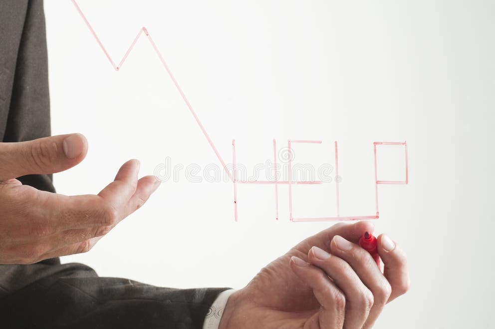 Negative graph stock image. Image of concept, chart, copyspace - 12948041