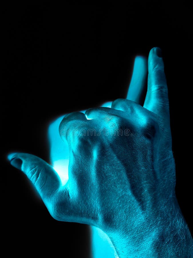 Man Negative Hand Gesture and Turned Away Stock Photo - Image of ...