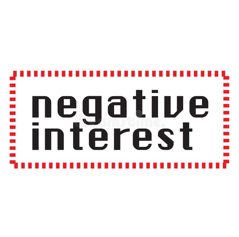 Negative Interest Stock Illustrations – 669 Negative Interest Stock ...
