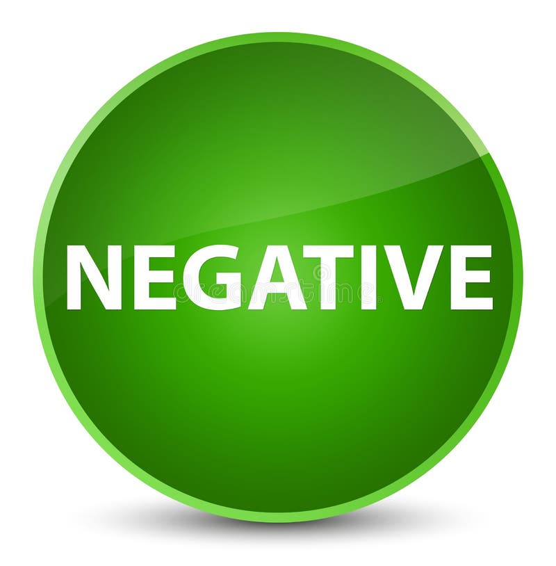 Negative Elegant Green Round Button Stock Illustration - Illustration ...