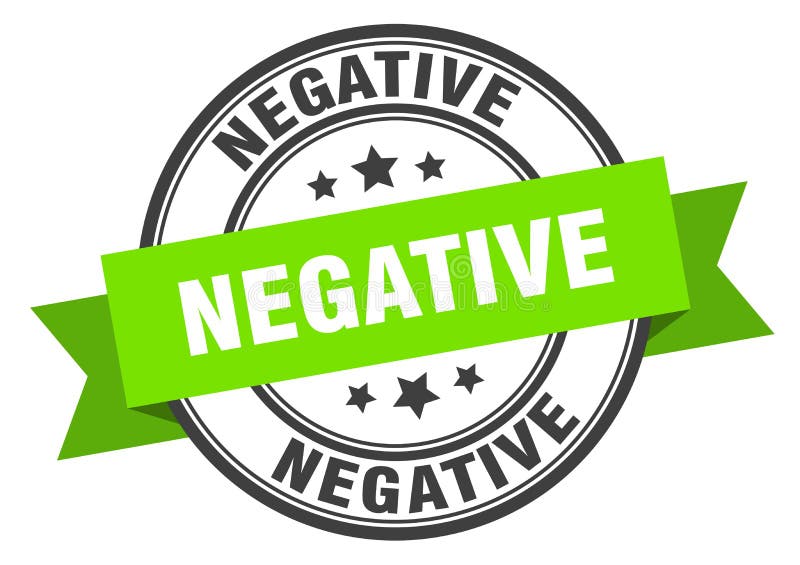 Negative label stock vector. Illustration of gray, isolated - 194929320
