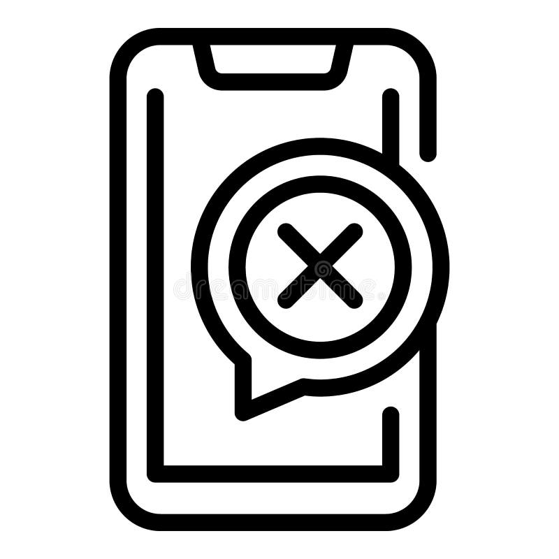 Phone Test Concept. Smartphone Scan Icon. Vector Illustration Stock ...