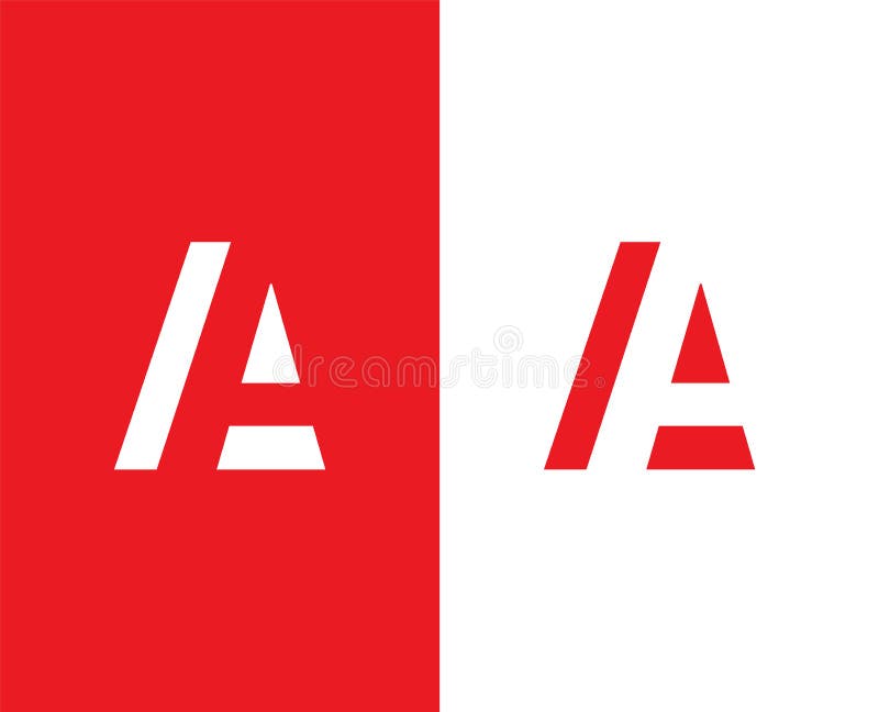 A Negative Space Business Logo Stock Illustration - Illustration of ...