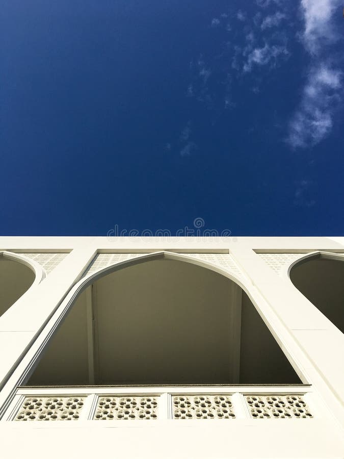 Negative Space Mosque Center Songkhla Stock Image - Image of ancient ...