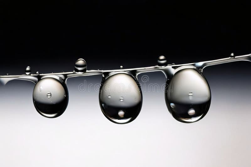 Negative Space Utilizing the Negative Space Around Water Droplet Stock ...