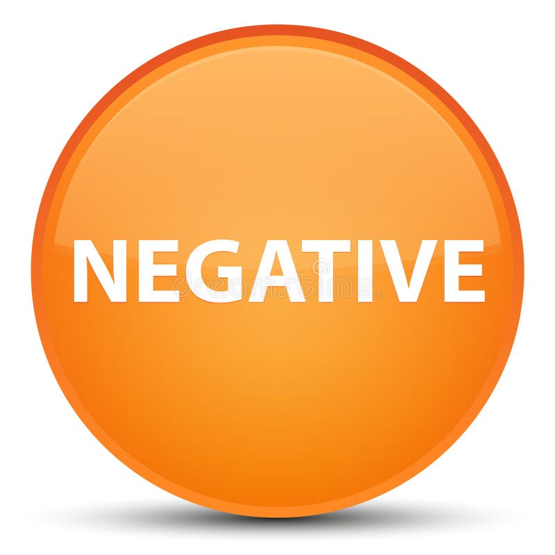 Negative Orange Square Button Stock Illustration - Illustration of ...