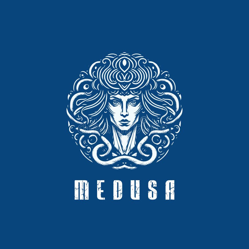 Medusa Logo , Goddess Logo Vector Stock Illustration - Illustration of ...