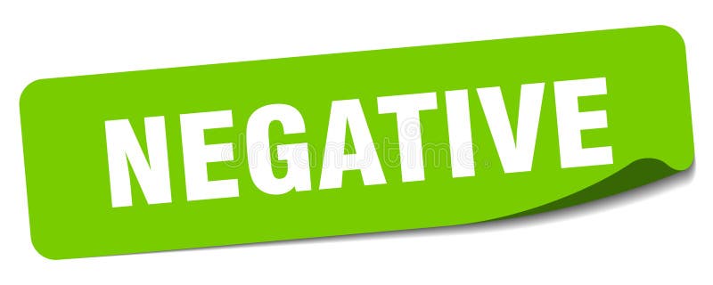 Negative Rectangular Label Stock Illustrations – 163 Negative ...