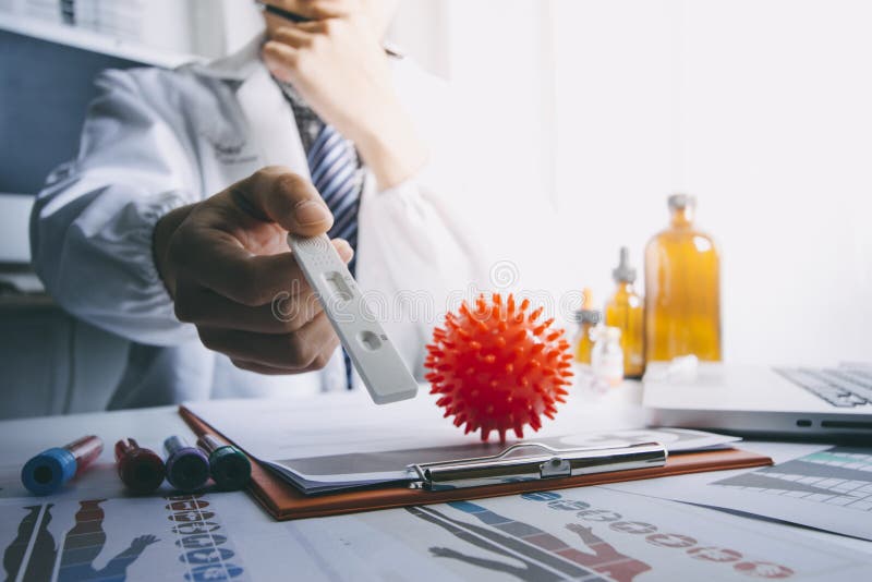 Negative Test Result by Using Rapid Test Device for COVID-19, Novel ...