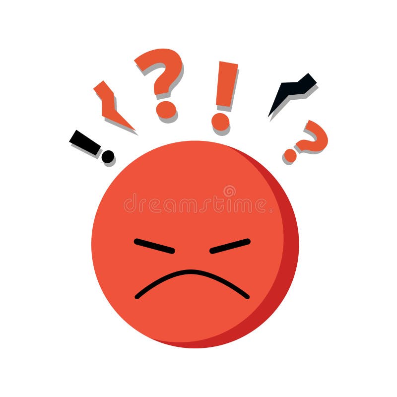 Negative Thinking, Bad Experience Feedback on a White Background ...