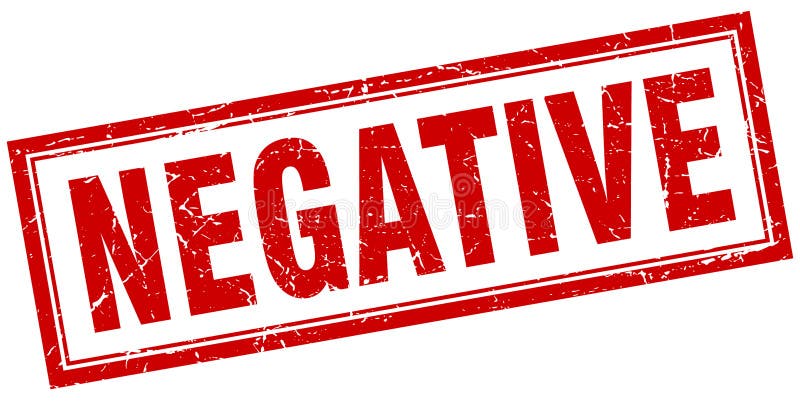 Negativer Stempel vektor abbildung. Illustration von grungy - 124943671