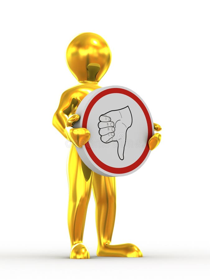 Negativo do sinal ilustração stock. Ilustração de falha - 11889141