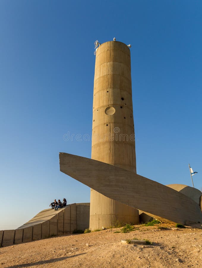 Negev-Brigade-Denkmal, Israel Redaktionelles Stockbild - Bild von ...