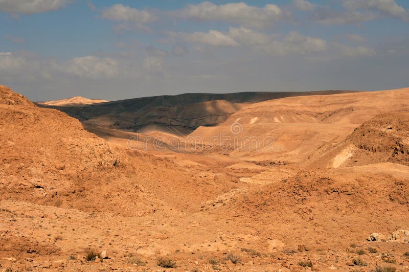 Negev desert view stock image. Image of israel, tourist - 12242541