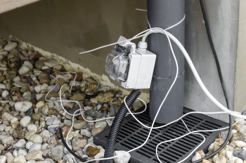 Neglectfully Tethered Plug and Socket Stock Image - Image of socket ...