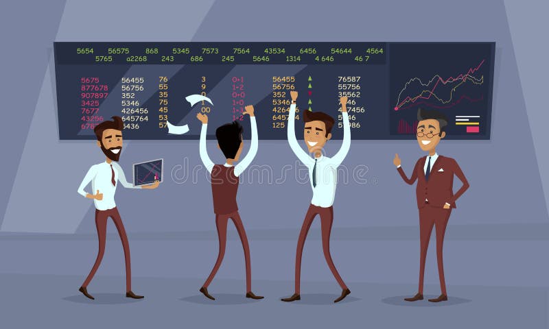 Team Work Concept Illustration En Diseño Plano Ilustración del Vector ...