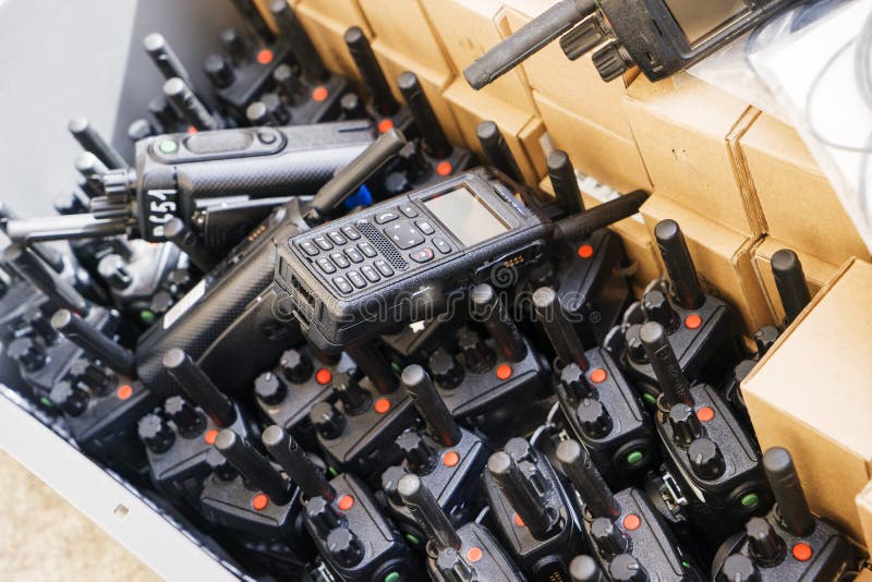 Negotiation Advanced Remote Radio Device. Stock Image - Image of object ...