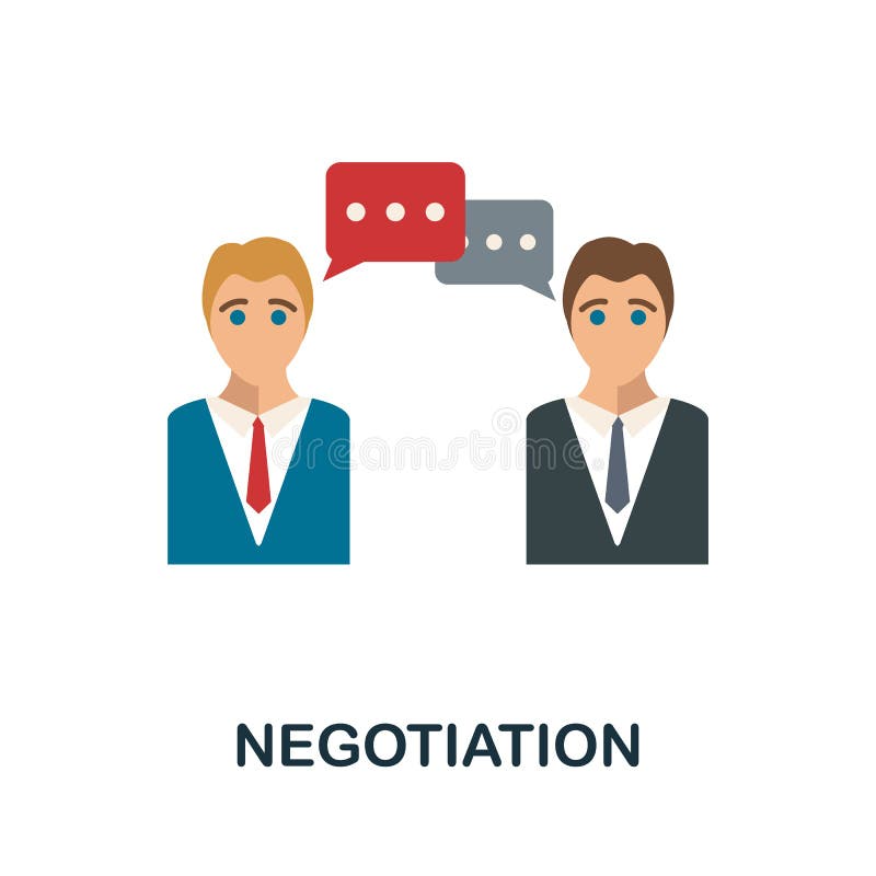 Negotiation Icon. Monochrome Simple Life Skills Icon for Templates, Web ... Negotiation Icon. Monochrome Simple Life Skills Icon for Templates, Web ...