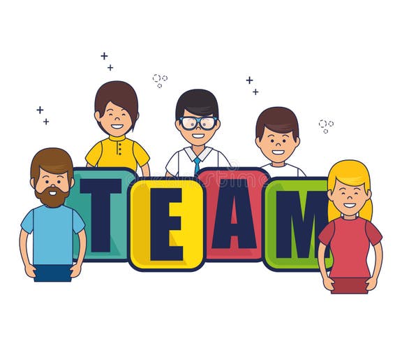 Negotiation Team Work Flat Icons Stock Vector - Illustration of ...