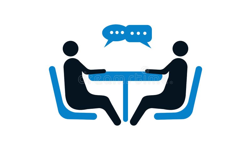 Negotiation Vector Illustration. Flat Tiny Persons Discussion about ...