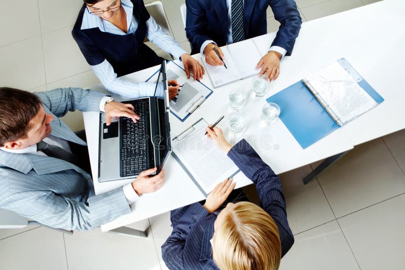 Negotiations stock image. Image of executive, discussing - 13370203