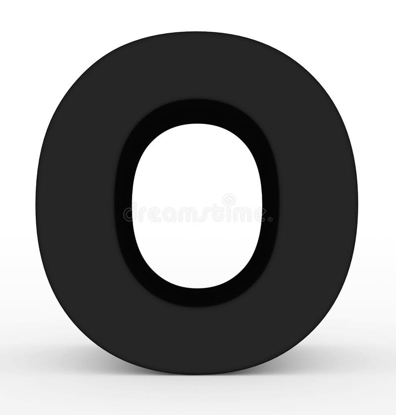 Negro De La Letra J 3d Aislado En Blanco Stock de ilustración ...