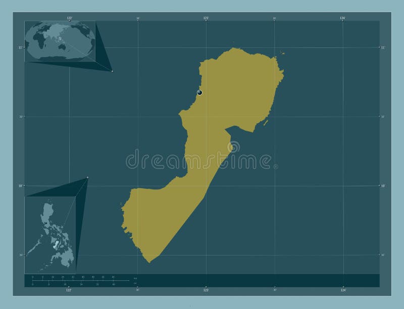 Negros Occidental, Philippines. Solid. Capital Stock Illustration ...