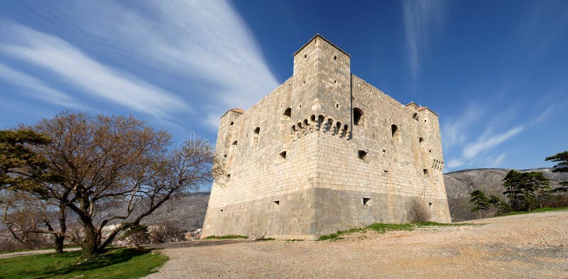 Nehaj Castle stock photo. Image of stone, croatia, nehaj - 8900838